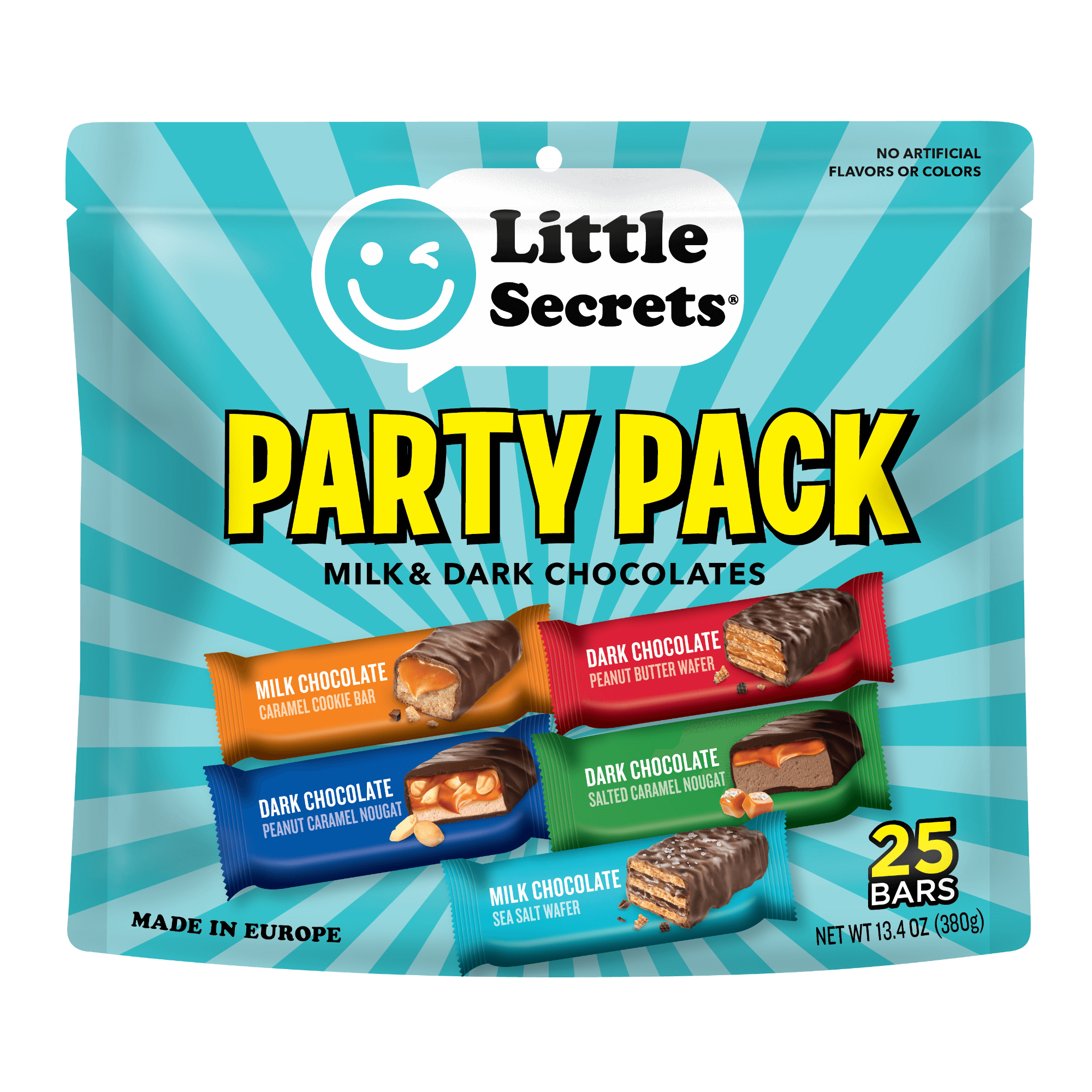 Party Pack Milk & Dark Chocolate Variety Pack – Little Secrets Chocolates