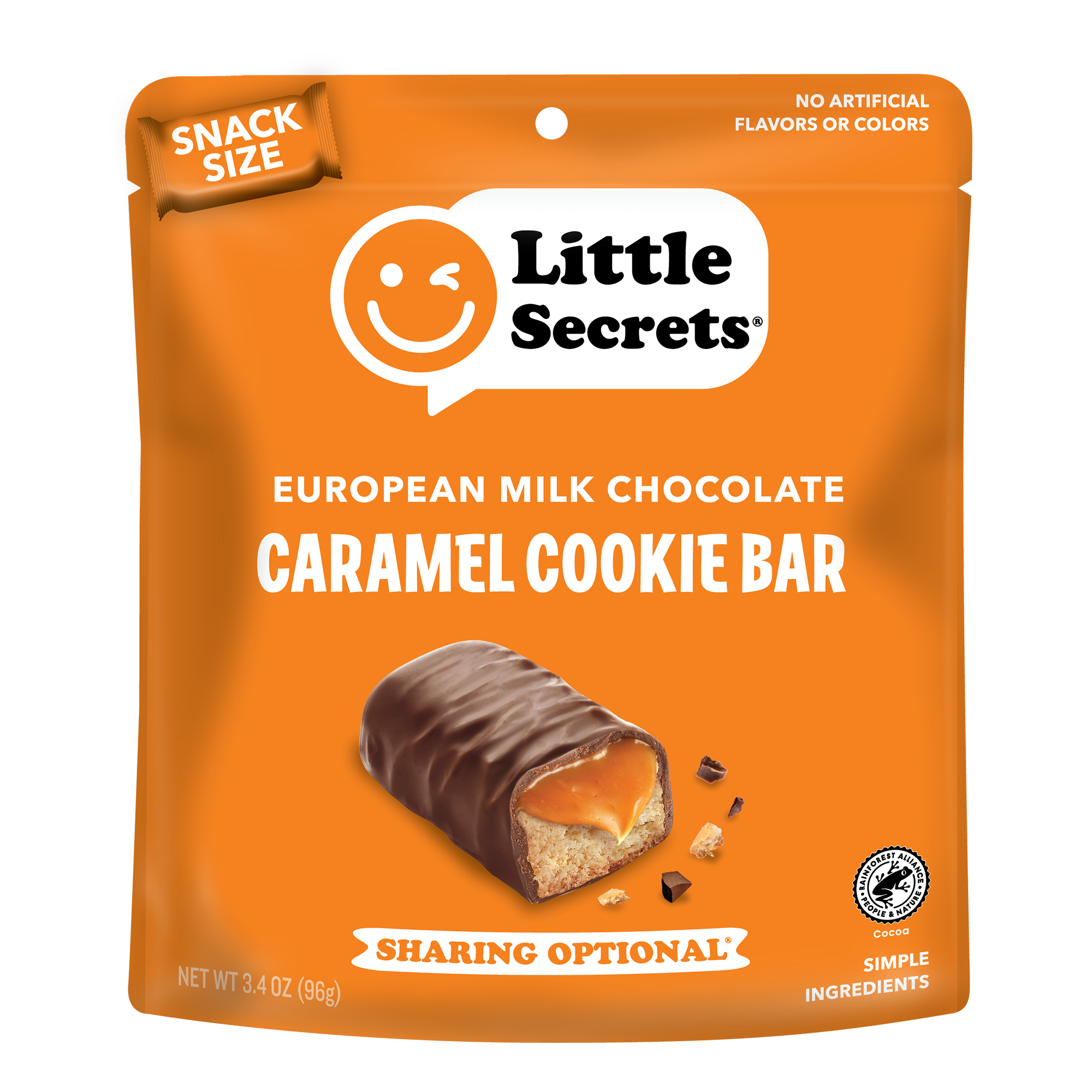 Mini Milk Chocolate Caramel Cookie Bars | Nothing Artificial | European ...