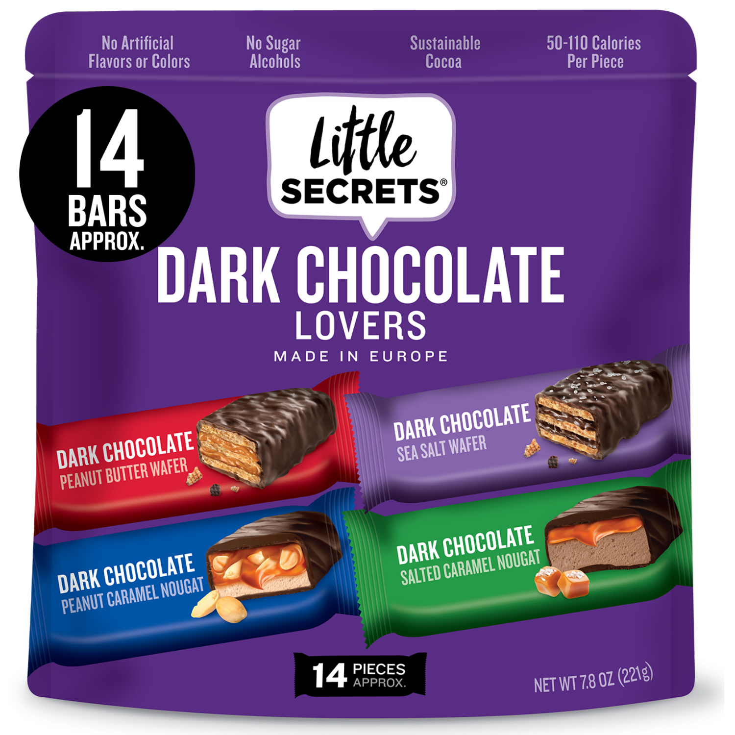 Mini Dark Chocolate Lovers Variety | Nothing Artificial | European ...