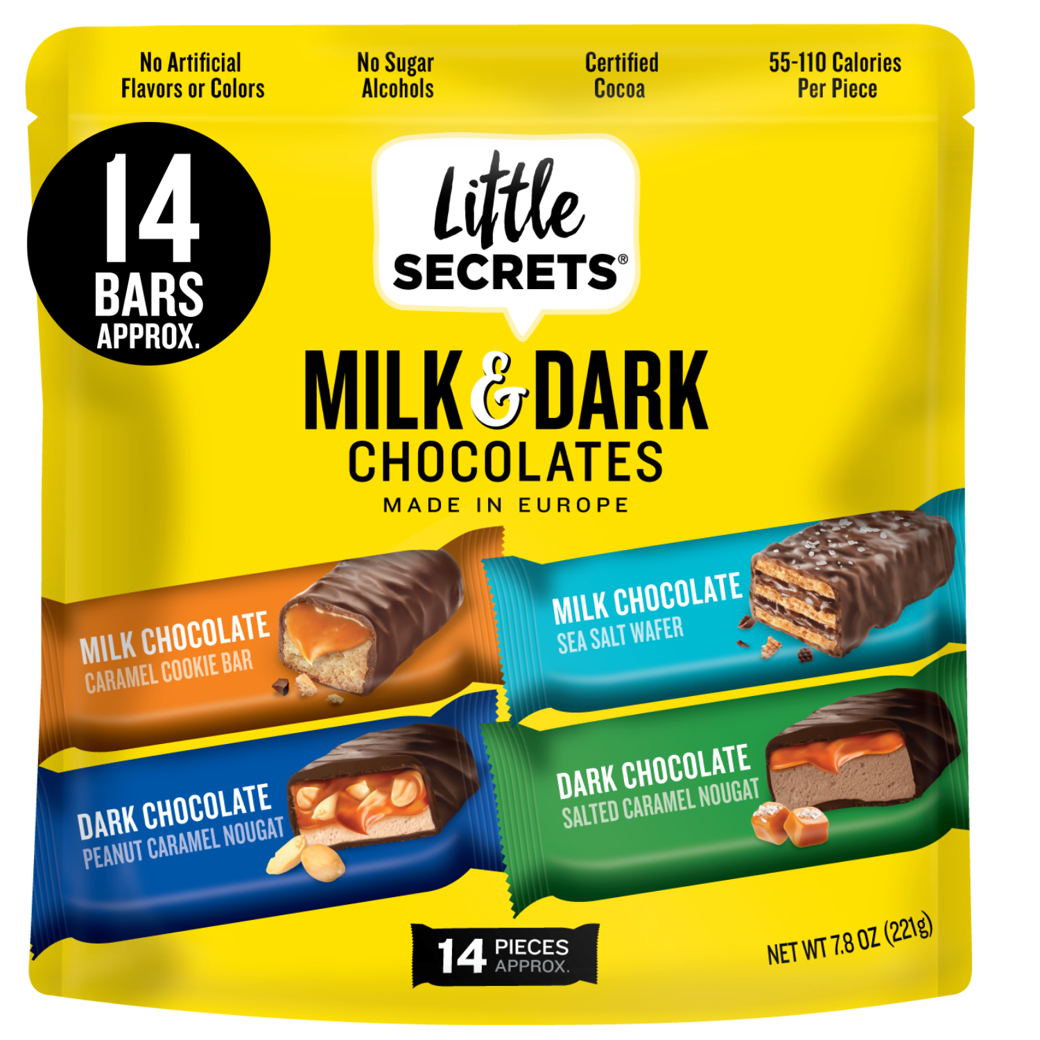 Mini Milk & Dark Chocolate Variety | Nothing Artificial | European ...